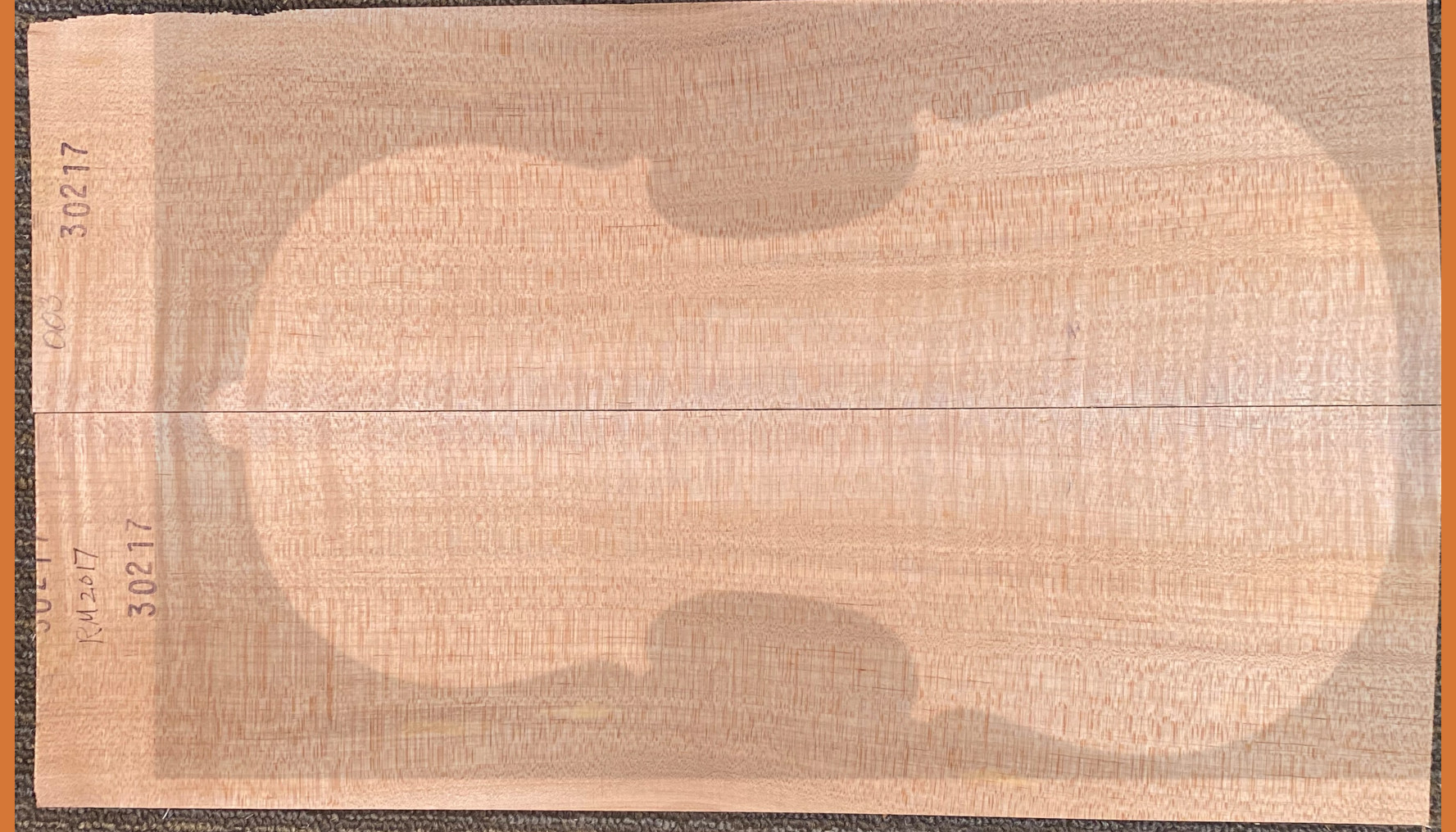 2-piece violin back Figured Red Maple Item: V2P30217 - Old World ...
