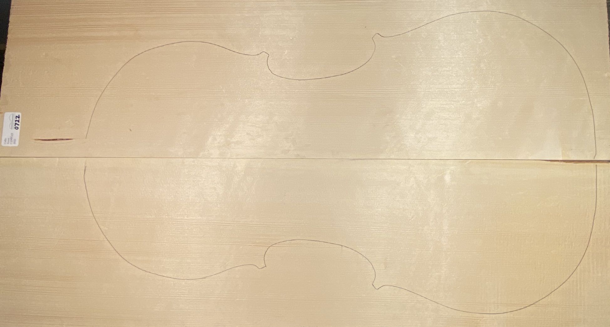 Cello Spruce Front Item: C2P0722F - Old World Tonewood Co.